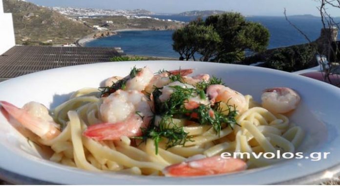 Λιγκουίνι με γαρίδες και σάλτσα ούζου - Απίθανο πιάτο με άρωμα ...