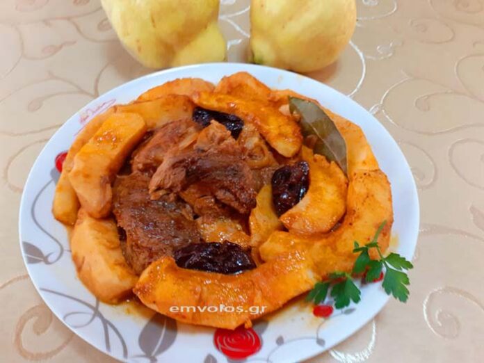 Χοιρινό με κυδώνια και δαμάσκηνα. Γεύση αξέχαστη! | Έμβολος