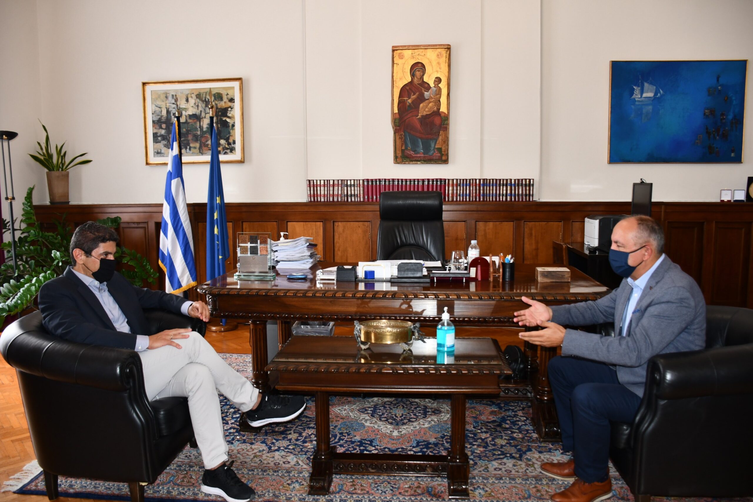 Θ. Καραόγλου-Λ. Αυγενάκης: "Θέλουμε η καρδιά του αθλητισμού να χτυπάει ...