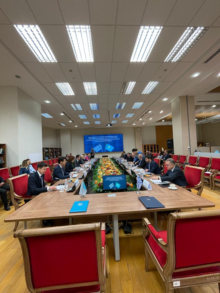 Επίσκεψη ΥπΑΑΤ, Γ. Γεωργαντά στο Καζακστάν | Έμβολος