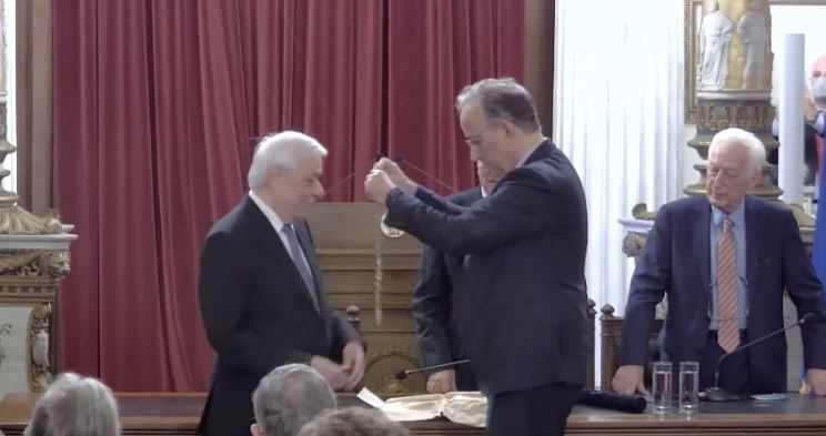 ΕΙΔΗΣΕΙΣ ΣΕ ΒΙΝΤΕΟ: Τακτικό Μέλος στην Ακαδημία Αθηνών ο τέως Πρόεδρος ...