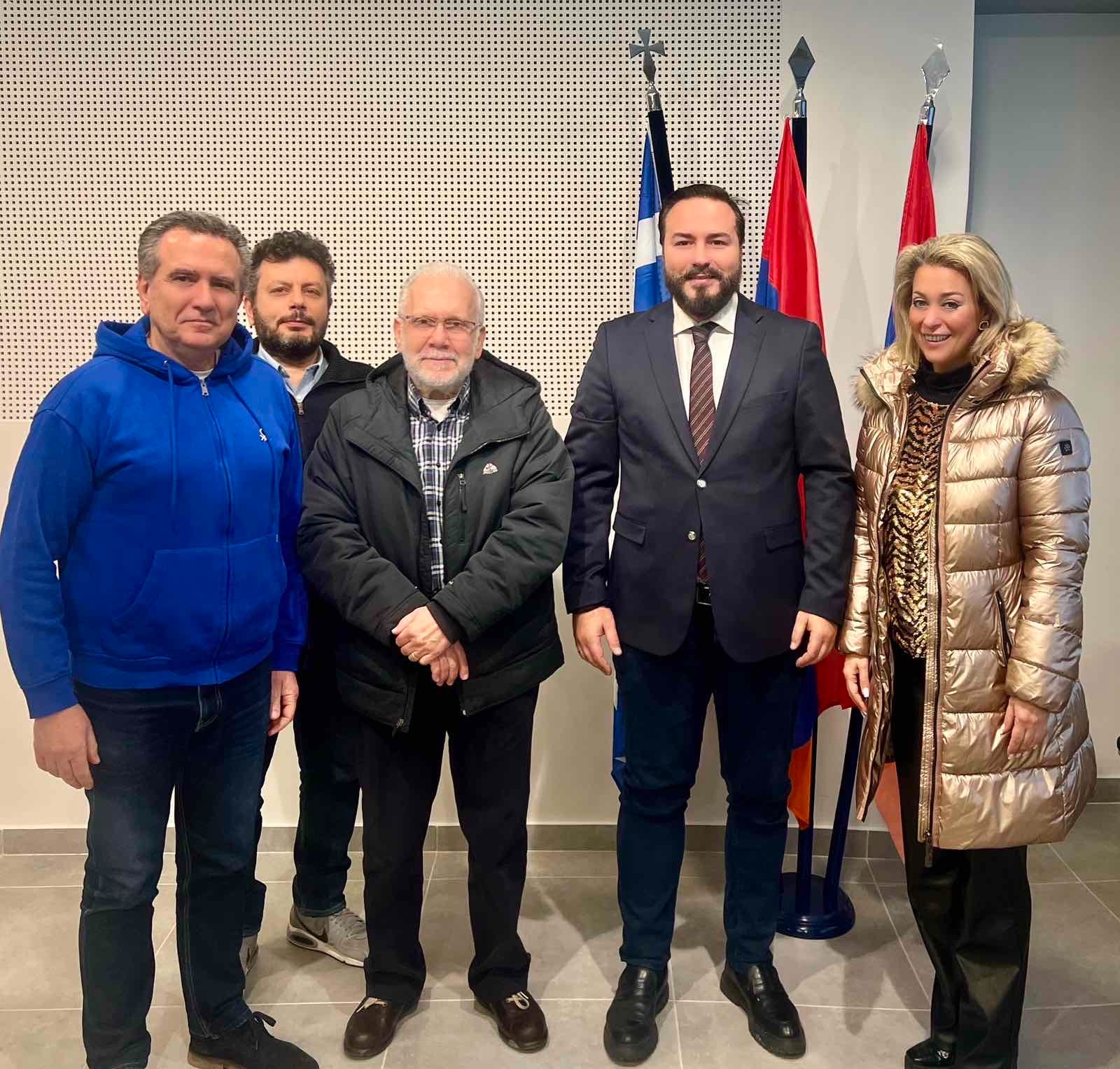 Ο Διαμαντής Γκολιδάκης επισκέφθηκε την Αρμενική Κοινότητα Θεσσαλονίκης ...