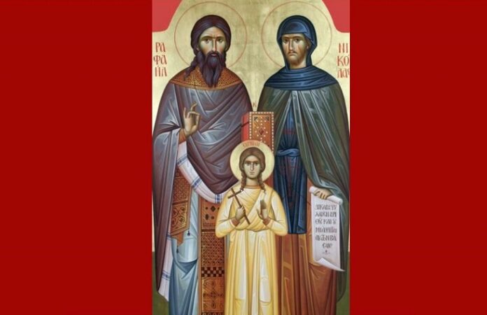 Εορτή Αγίων Ραφαήλ, Νικολάου και Ειρήνης στον Ι.Ν. Αγίου Αλεξάνδρου ...