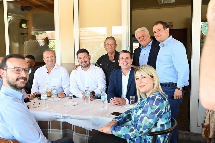 Επίσκεψη κλιμακίου της Νέας Δημοκρατίας στον νομό Ξάνθης - Έμβολος
