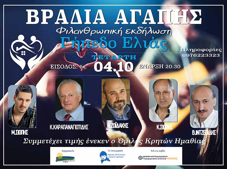 ΑΝ.ΗΜΑ. ΑΕ: Φιλανθρωπική εκδήλωση στις 4 Οκτωβρίου | Έμβολος