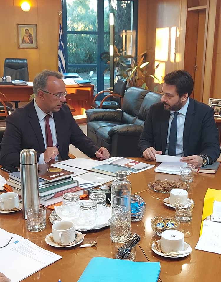 Ο Μπαρτζώκας με Σταϊκούρα για τα μεγάλα αρδευτικά έργα “Βεργίνας ...