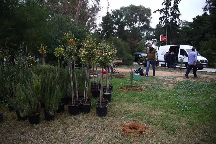 Οι εθελοντές της ΝΔ ανέλαβαν δράση στο Στάδιο Ειρήνης και Φιλίας | Έμβολος