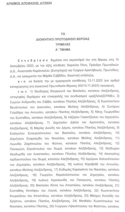 Αλεξάνδρεια : Επανάληψη των δημοτικών εκλογών αποφάσισε το Πρωτοδικείο ...
