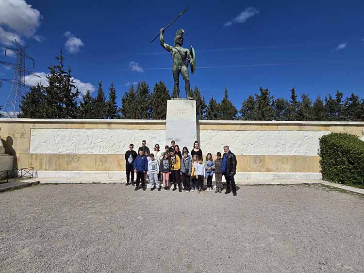 Επίσκεψη του 7ου Δημοτικού Σχολείου Αλεξάνδρειας στην Αθήνα | Έμβολος