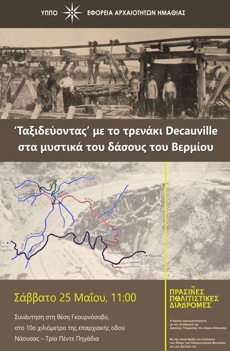 Βέροια: «Ταξιδεύοντας» με το τρενάκι Decauville στα μυστικά του δάσους ...