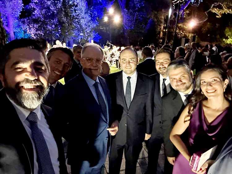 Ο Τάσος Μπαρτζώκας στο Προεδρικό Μέγαρο: 50 χρόνια Δημοκρατίας! Η ...