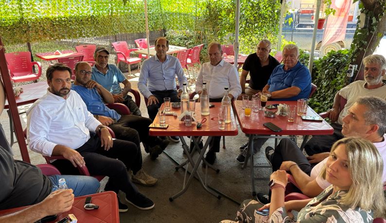 Στις πληγείσες από χαλαζόπτωση περιοχές της Ημαθίας ο ΥφΑΑΤ, Διονύσης ...