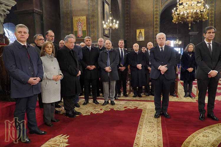 Η Περιφερειάρχης Κεντρικής Μακεδονίας Αθηνά Αηδονά στη Δοξολογία της ...